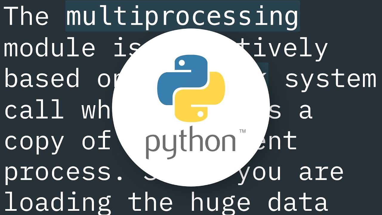Python multiprocessing memory usage