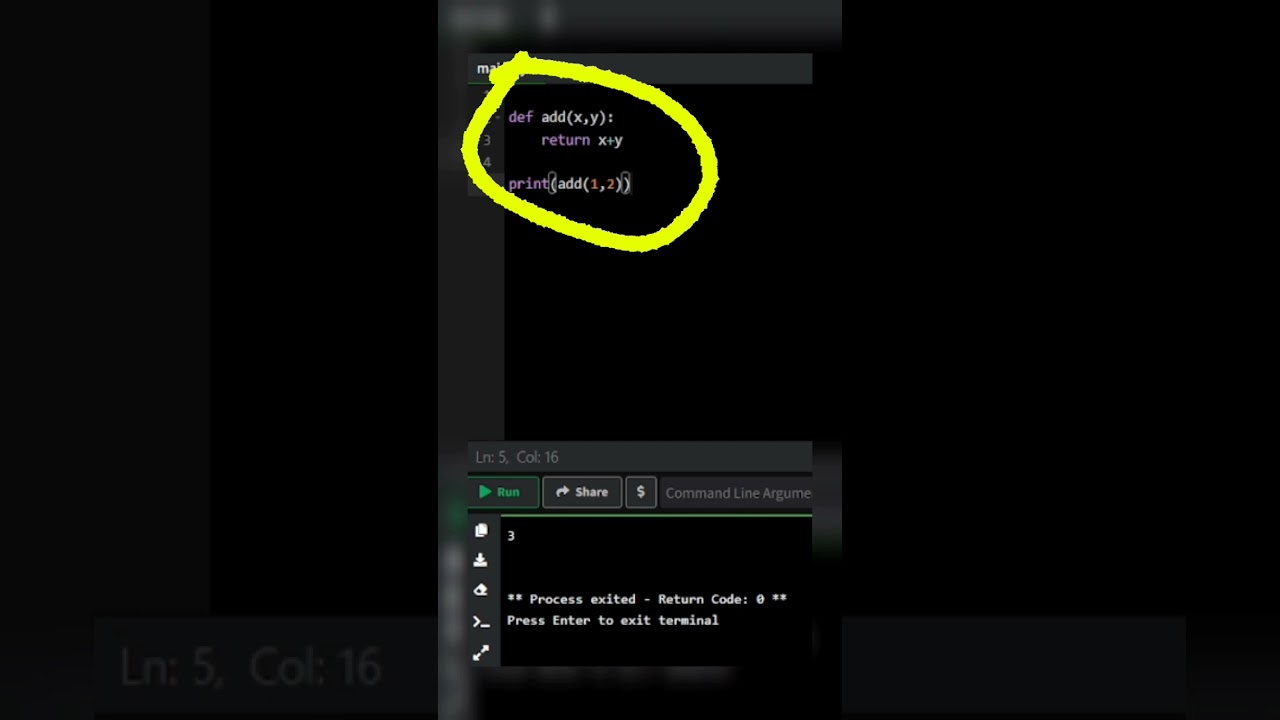 What is lambda in Python?? #shorts  #python  #tutorial