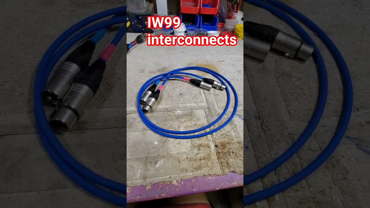 This is my interconnects.  #audio #hifiaudio #homeaudio #hifi