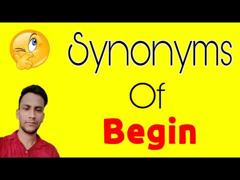 Begin ka synonym | Begin synonym | synonyms of Begin