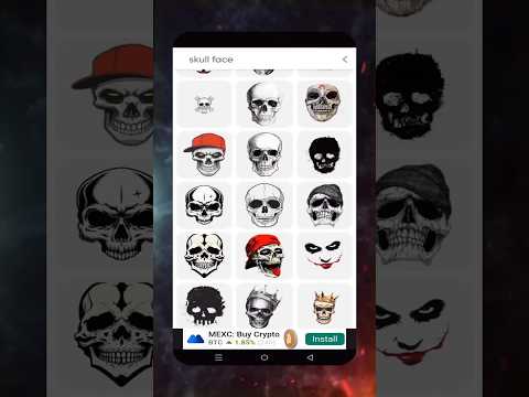 SKULL FACE ☠️😈 Emojis & PNG's Free download #shortsfeed #shorts #short #skulledit #skullfaceedit