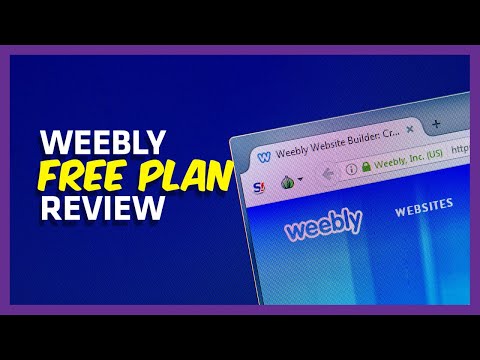Weebly Free Plan Review