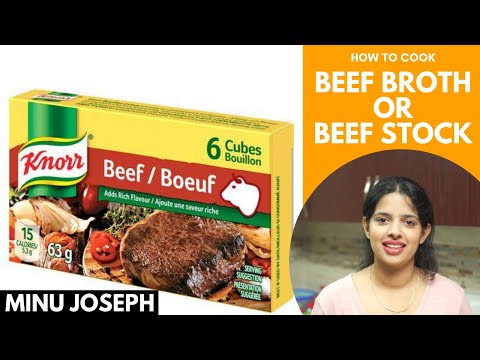 How to make Stock/Broth from Bouillon cube