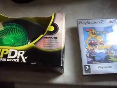 Review of the skip Dr cd cleaning machine for repairing damaged cd's and games