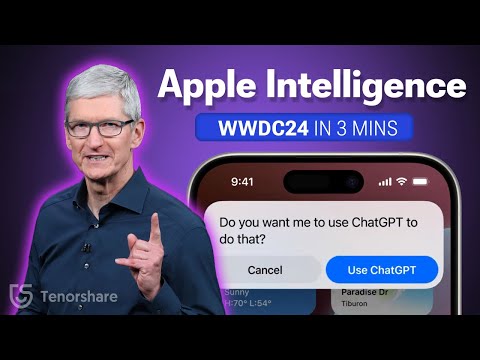WWDC24 Apple Intelligence Supported Devices, Release Date, Features, GPT-4o in Siri in 3 Minutes