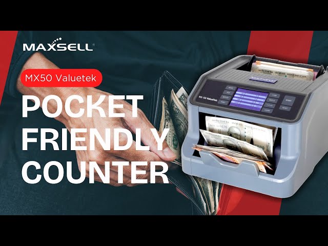 Currency Counter - Maxsell Mx50i Currency Counter Machine Trader ...