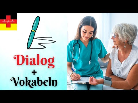 Nurse Patient Communication 💬 I Nursing Interview I Dialogue I Vocabulary I German for Nursing Care