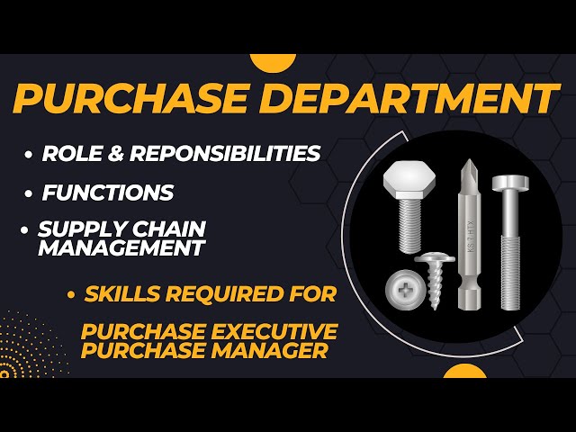 Understanding the Role and Responsibilities of a Purchase Engineer in ...