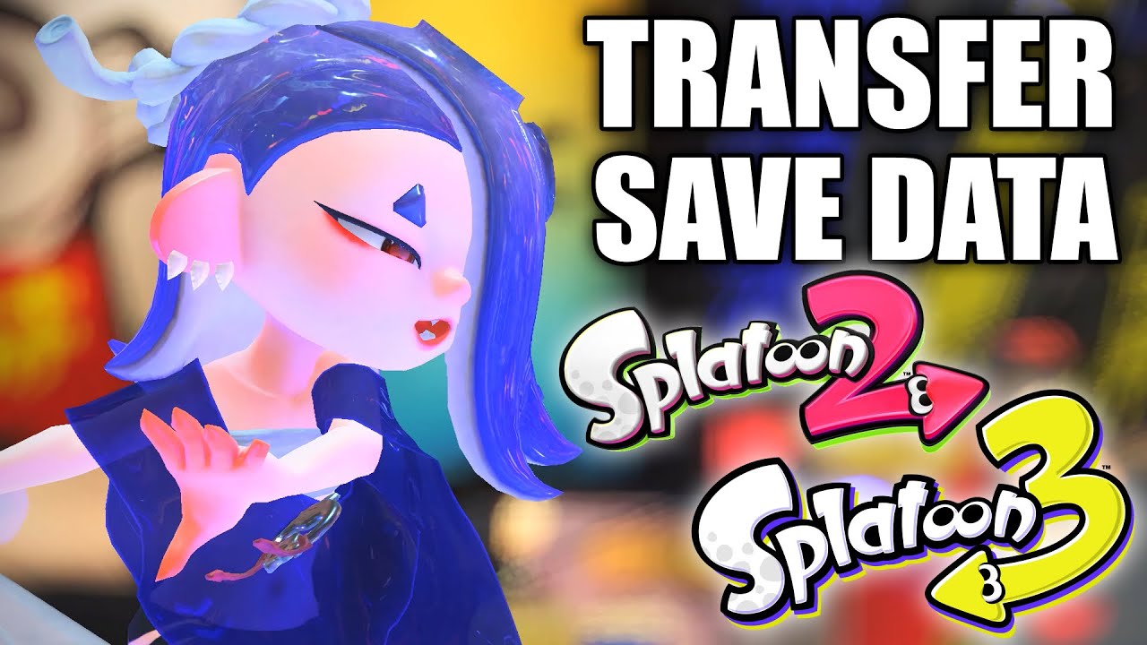 HOW TO TRANSFER Save Data from Splatoon 2 to Splatoon 3 on Nintendo Switch