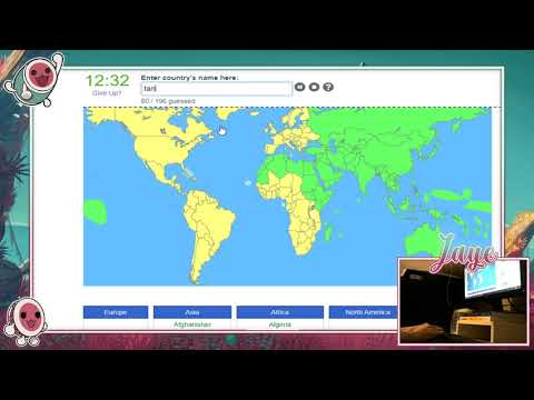 Countries of the World Quiz (from Jetpunk)
