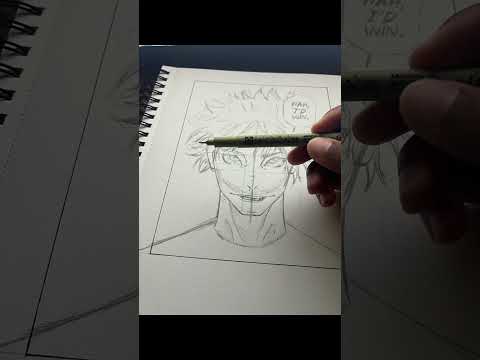 Nah I’d Win. #jujutsukaisen #gojofanart #jjk #mangaart #gojo #subscribe #art