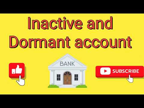 Inactive and Dormant account meaning in kannada/ How to activate dormant and inactive account