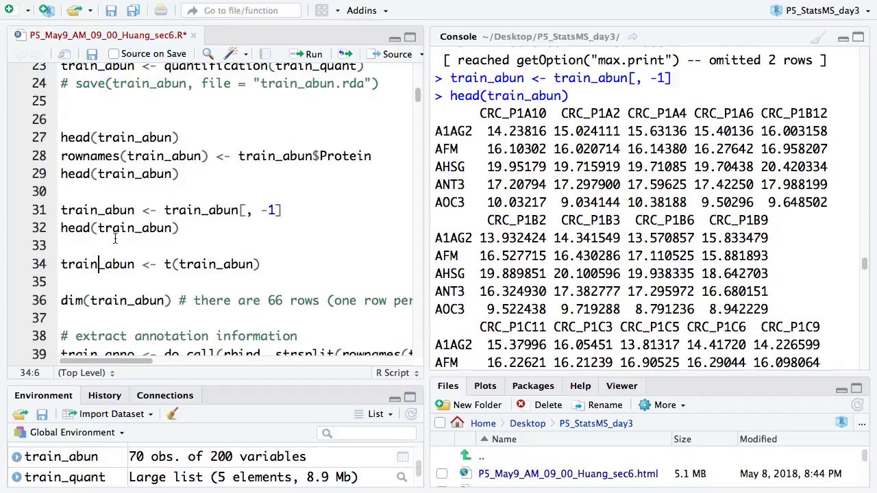 Sample Size Calculation for Classification - Ting Huang - May 2018
