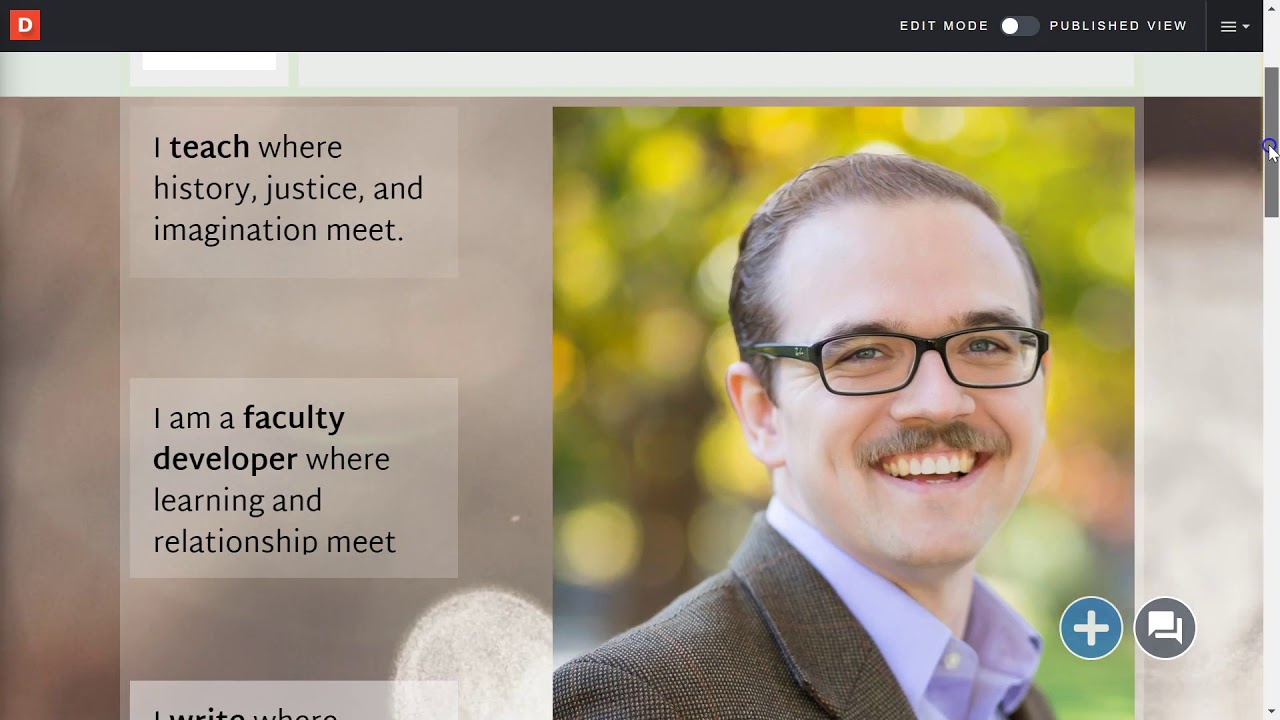 Digication Basics, Customization
