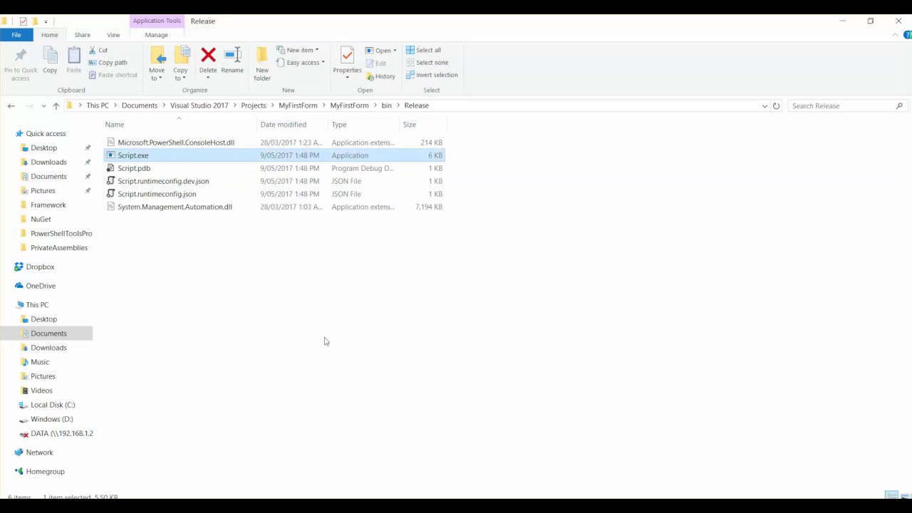 Packaging PowerShell As Executable