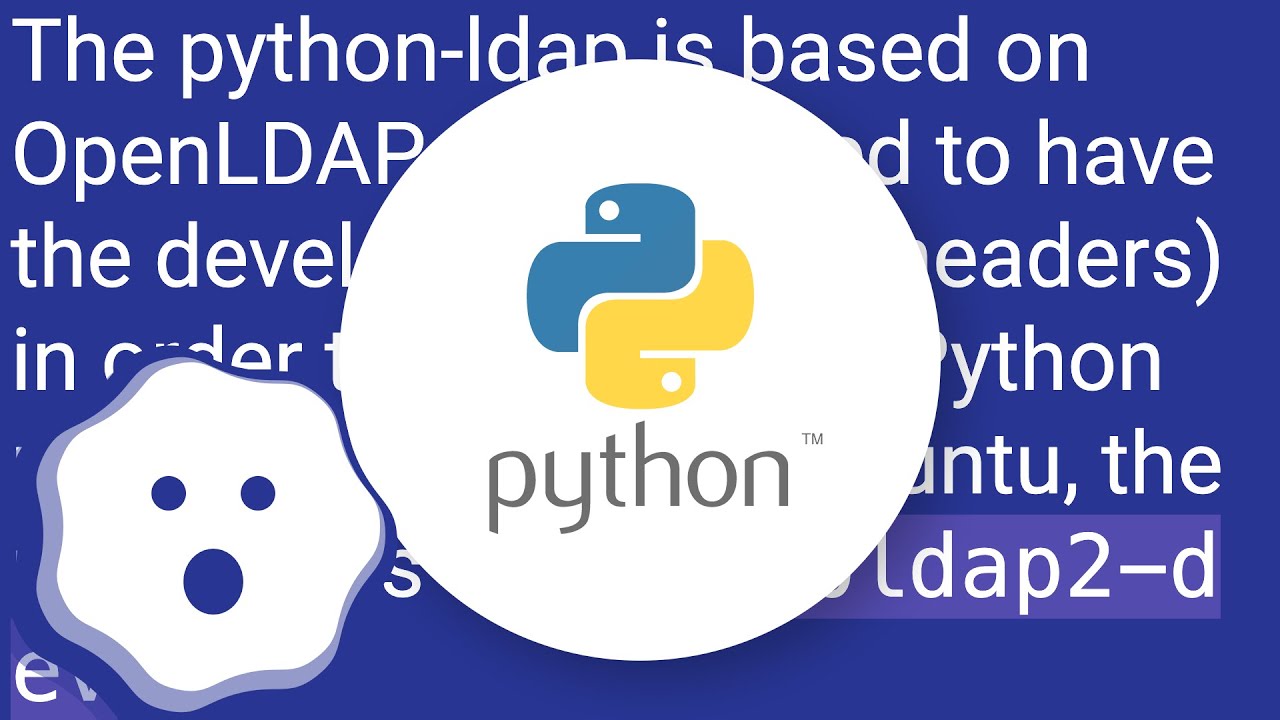 I can't install python-ldap
