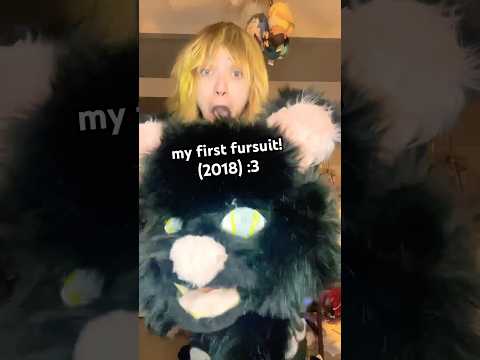 made this when i was 11-12 😠#furry #fursuit #furries #fursona #antizoo