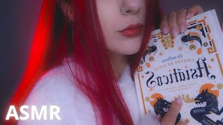 ASMR Reading You to Sleep ???? Whispering in Portuguese [Eng sub]