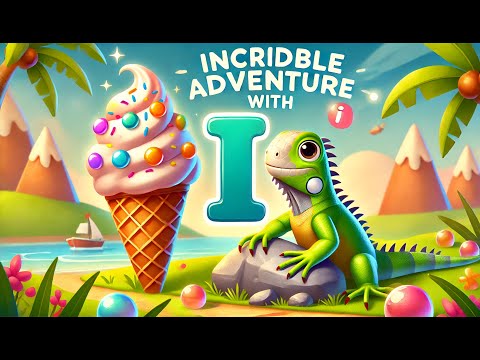 Incredible ‘I’ Adventure!🍦Fun Learning with Ice Cream, Igloo & More! Exciting Words & Fun Surprises!