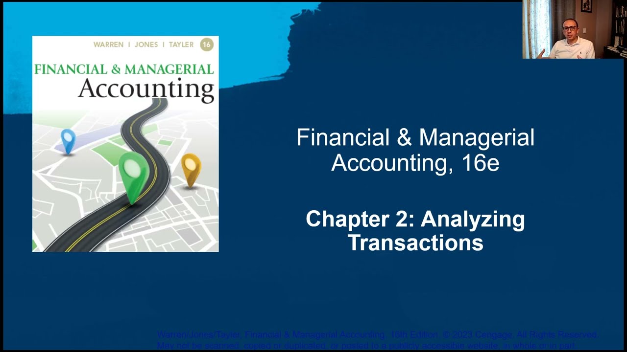 Financial Accounting - Chapter 2 Part 1 - Analyzing Transactions