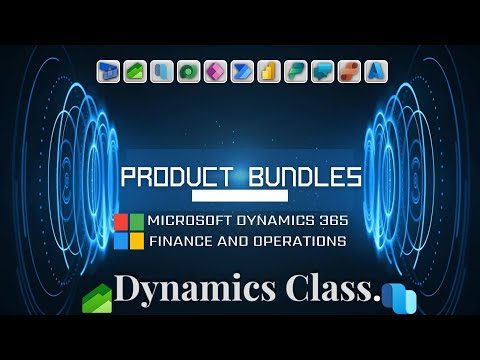 Product bundles in Microsoft Dynamics 365 Finance and Operations