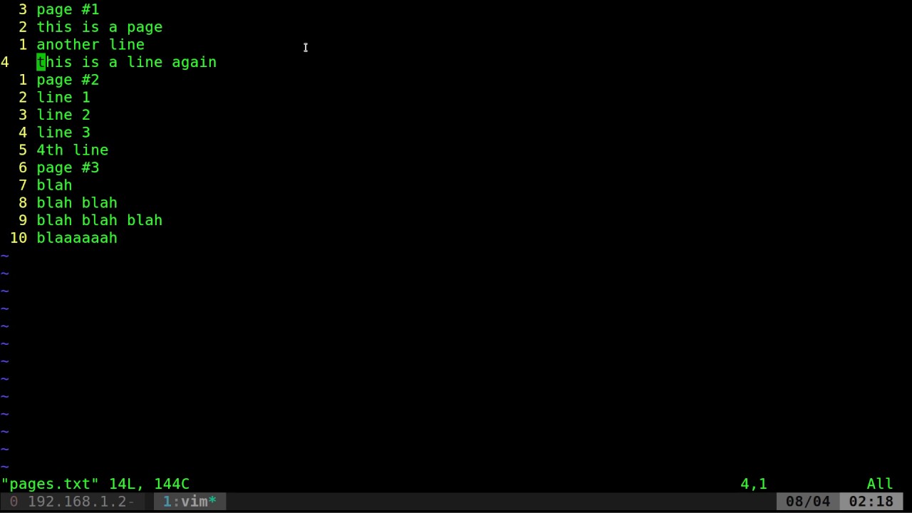 07 AWK Split a file by String Shell Tutorial
