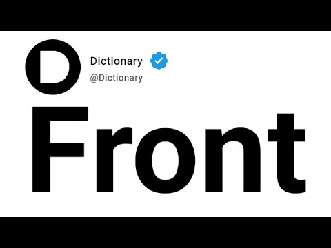 Front Meaning In Bengali