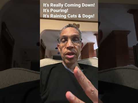 How Do You Say It’s Raining Very Hard or Heavily? - Learn Everyday English! - #shorts