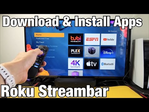How to Download & Install Apps on Roku Streambar