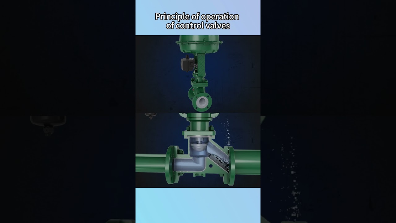 Principle of operation of control valves #valve