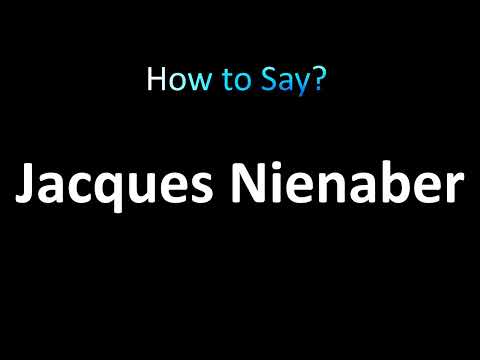 How to Pronounce Jacques Nienaber