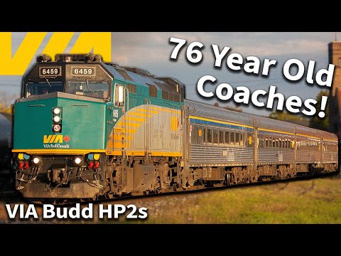 Canada's Coaches from the 1950s! VIA Rail Corridor Service