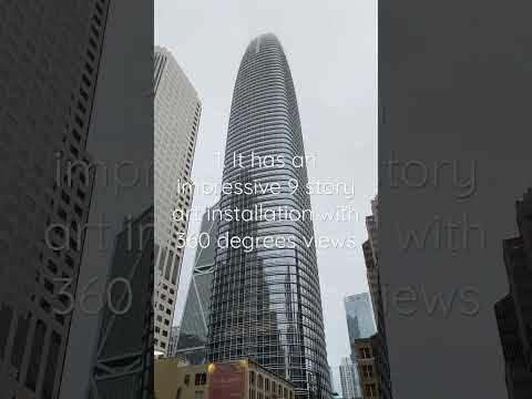 The incredible Salesforce Tower, tallest building in San Francisco
