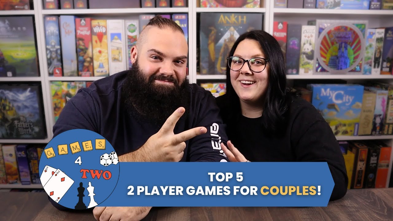 Top 5 Two Player Board Games For COUPLES!