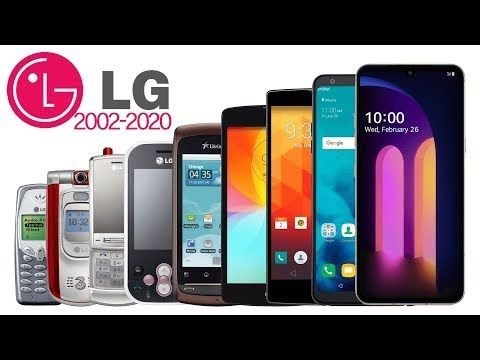 All LG Phones Evolution 2002 _ 2020
