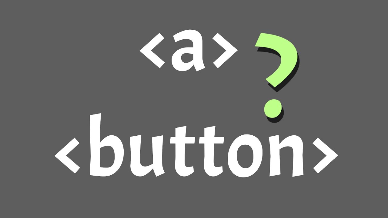 Html/Css: Anchor or Button?