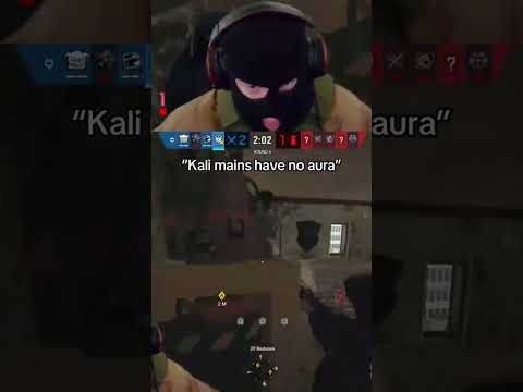 Kali mains are MADE of Aura #rainbowsixsiege #R6s #siege