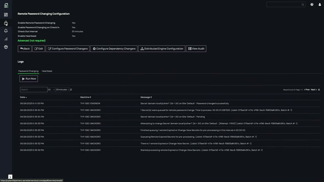CheckOut: Secret Server Admin Tutorial Video