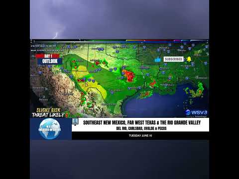 🌩️ Convective Outlook Day 1: Threat Likely! 6/10/25 #shorts #weatherupdate