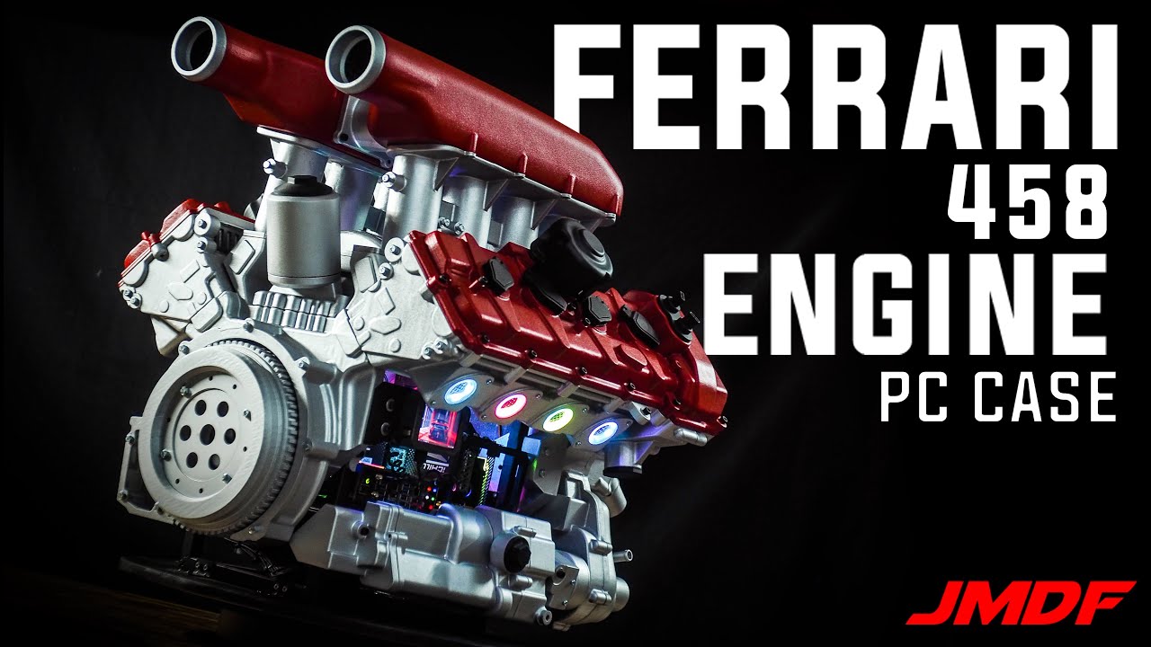 PC Modders Create Fully-Functional Computer That Looks Like a Ferrari ...