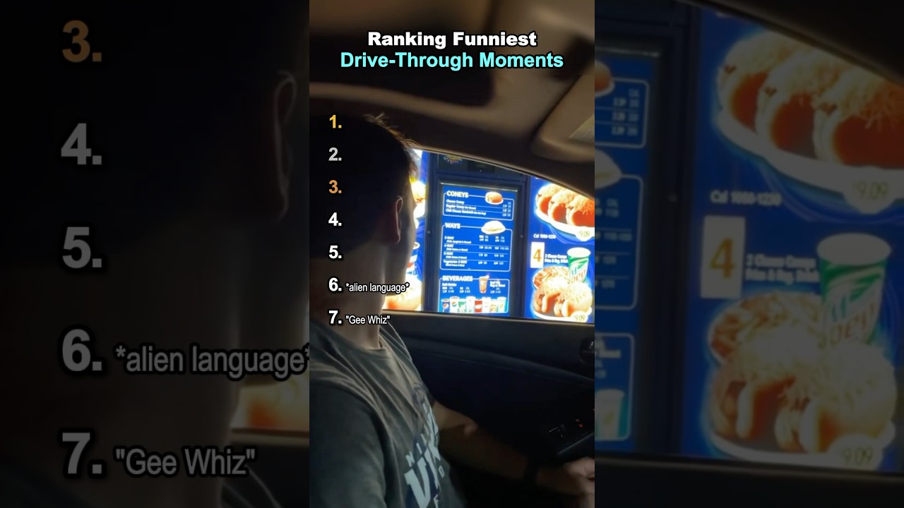 Ranking Funny Drive-Thru Moments 🤣🍔