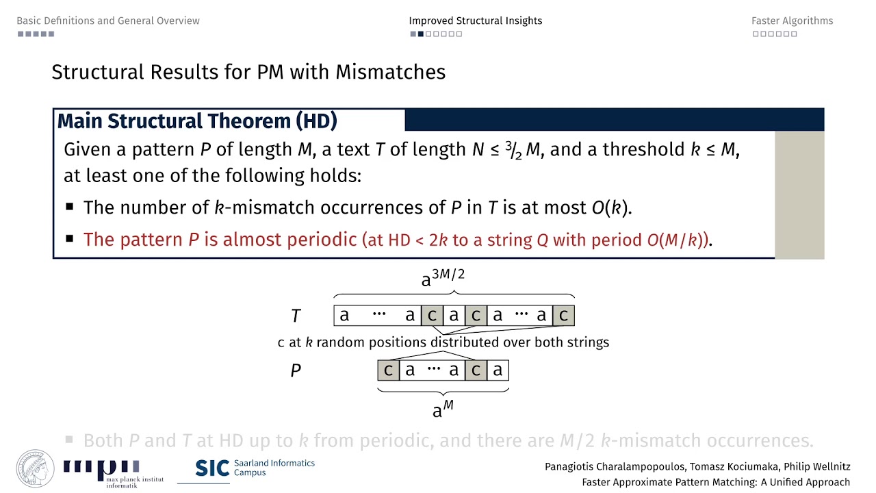 Faster Approximate Pattern Matching: A Unified Approach
