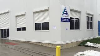 Automatic rolling shutters for a warehouse – INTERNATIONAL SHUTTER ...