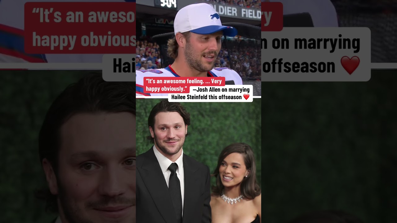 Josh Allen discusses getting married (📺 FOX)
