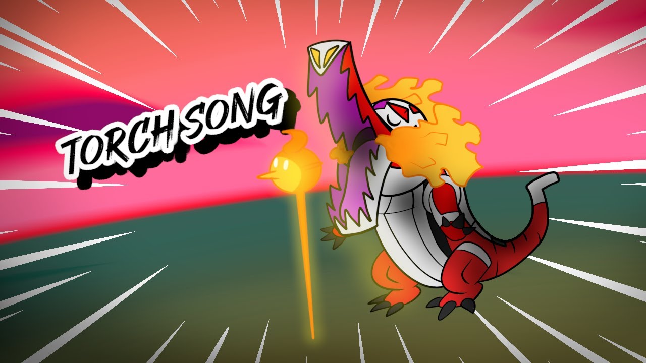 Skeledirge Using Torch Song ( Animation )
