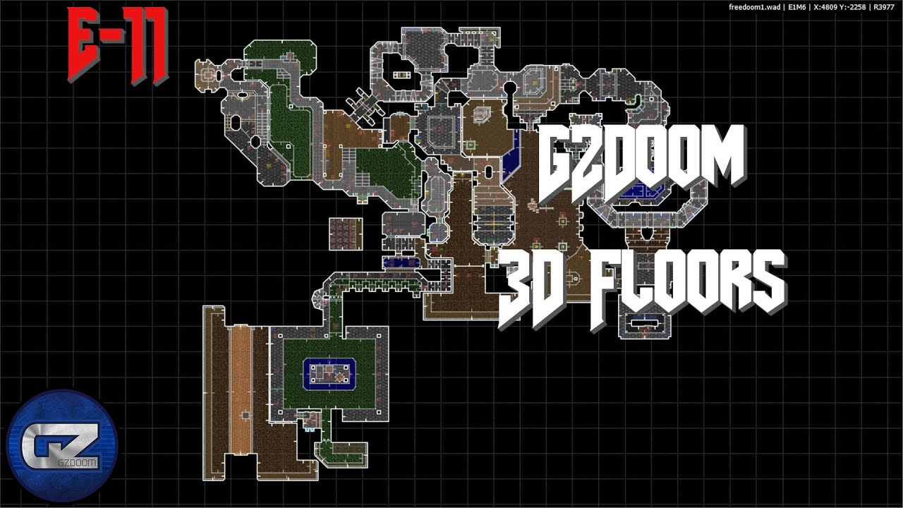 GZDoom Mapping -  3D Floors - Tutorial 11 | Ultimate Doom Builder(UDB)