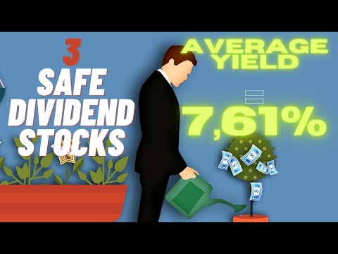 3 Best High Safe Dividend Blue Chip Stocks | Average Yield = 7,61% | October 2020