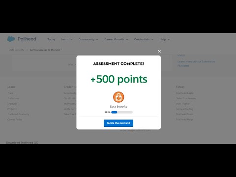 Control Access to the Org of Data Security in Trailhead Salesforce 2025!
