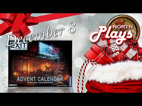 Exit The Game 2023 Advent Calendar: The Silent Storm (December 8) Board Game Gameplay