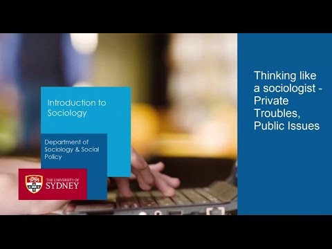 The Sociological Imagination - Private Troubles, Public Issues